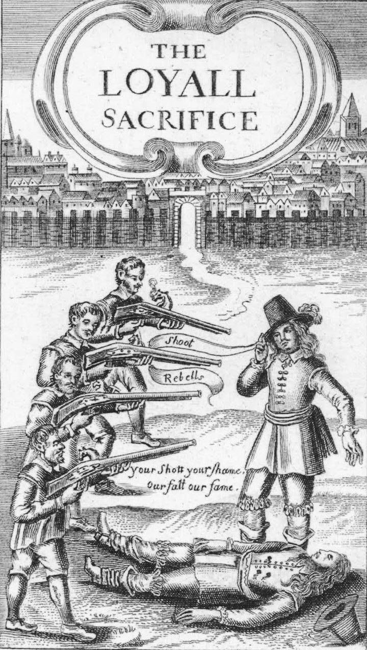 On Those Two Unparalleled Friends, Sir George Lisle and Sir Charles ...